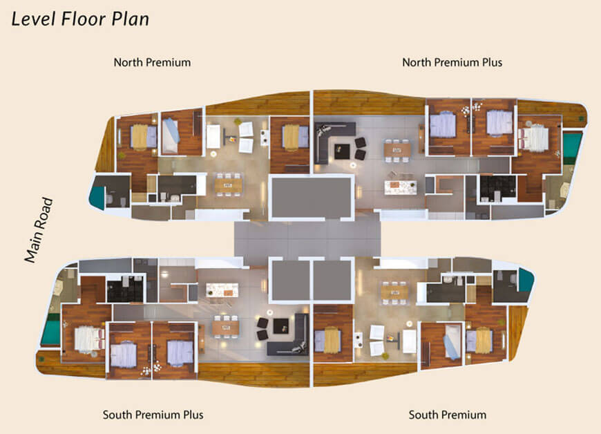 Floor Plans - Kings View Residencies, Luxury Apartments in Kotte